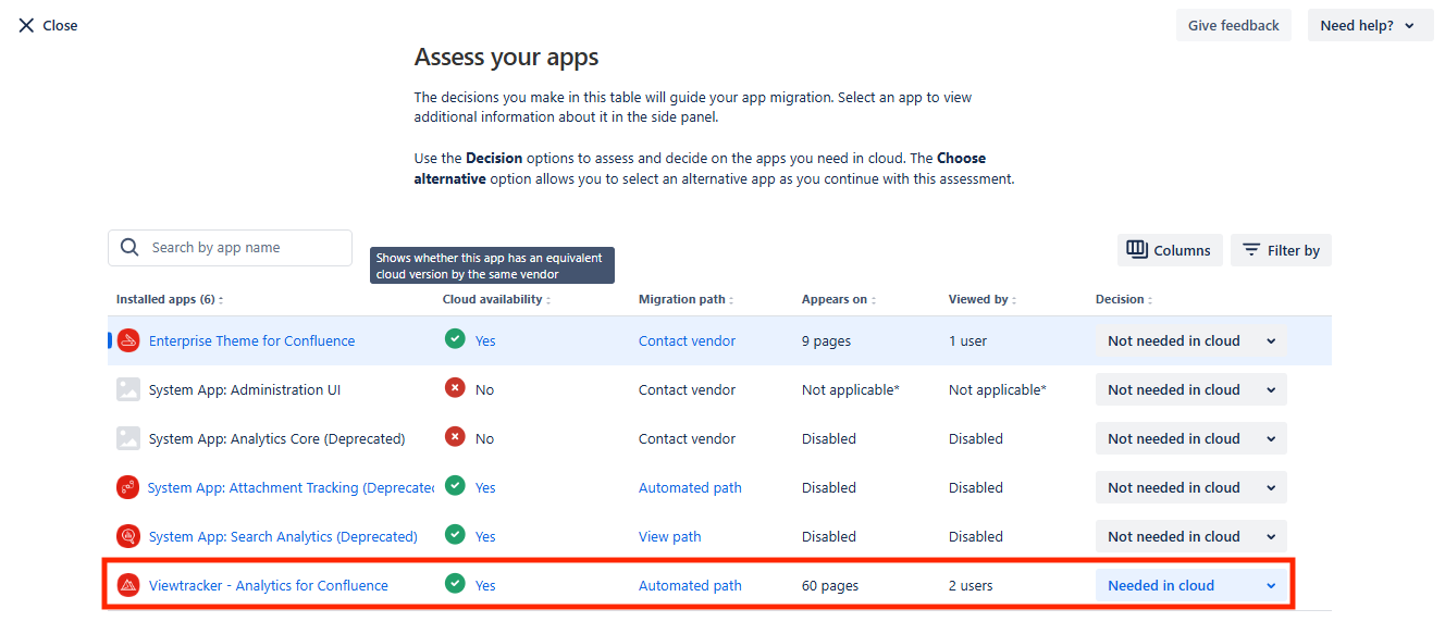 How to migrate Viewtracker data from Server / Data Center to Cloud?